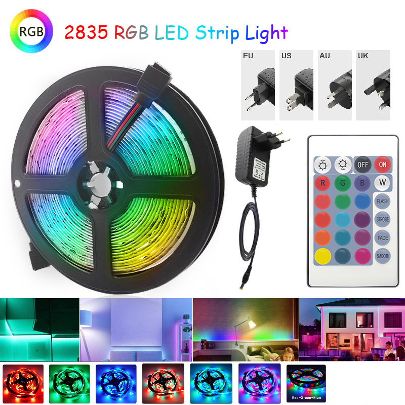 3528 LED Strip Lights Bluetooth USB SMD 5V RGB LED Lamp Ribbon Flexible ...