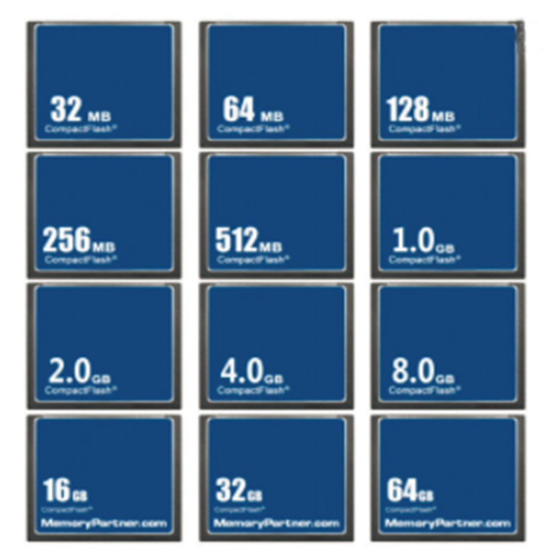 CF Card (32MB/64MB/128MB/256MB/512MB/1GB/2GB/4GB/8GB/16GB/32GB/64GB ...