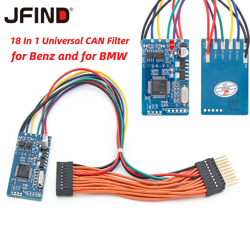 18 In 1 Universal CAN Filter For MB For Mercedes Benz Odometer ...