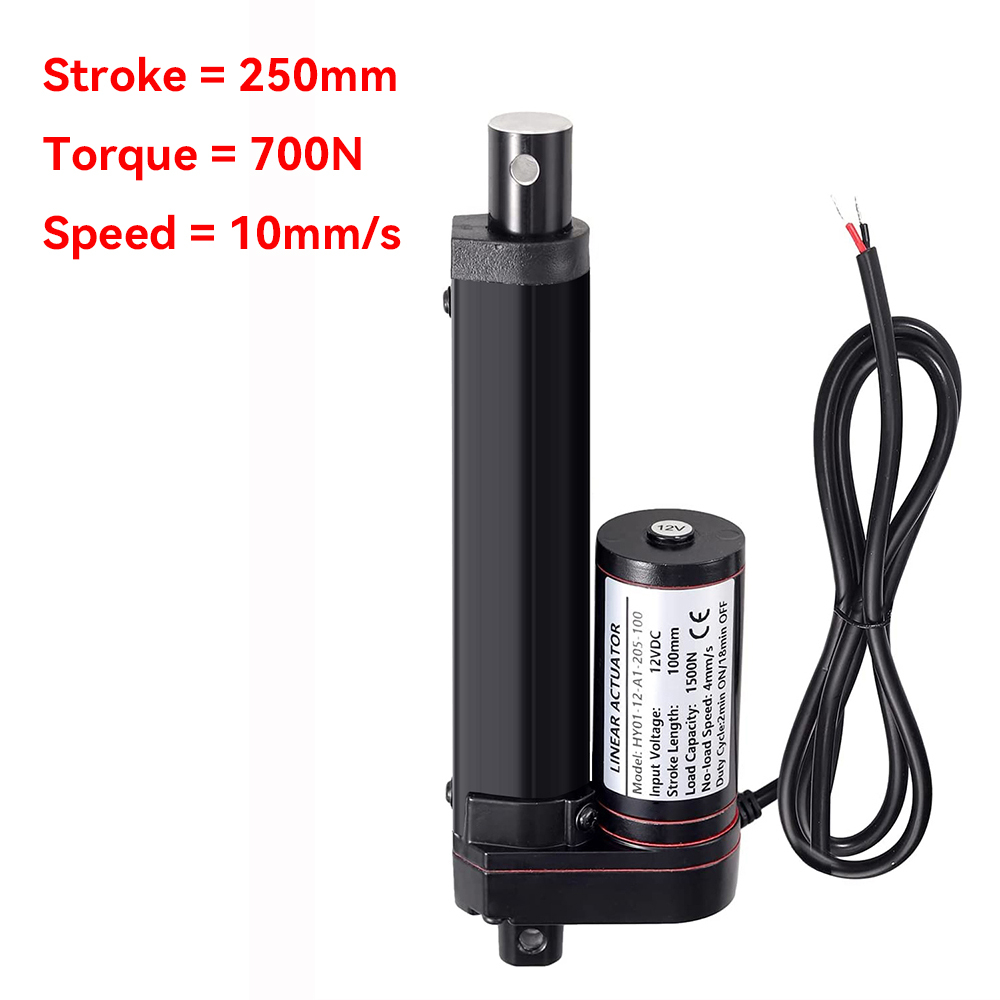 12V Linear Motor Linear Actuator Self Locking Linear Actuator DC 12V ...