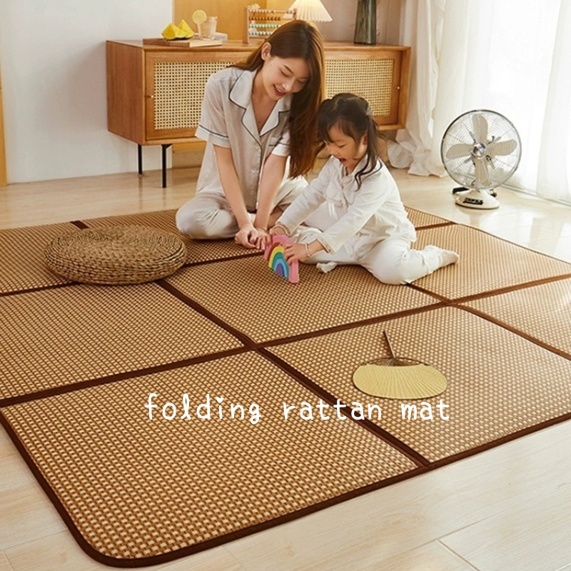 Foldable japanese Style tikar buluh/Size 60x180-180x240cm Cool ...
