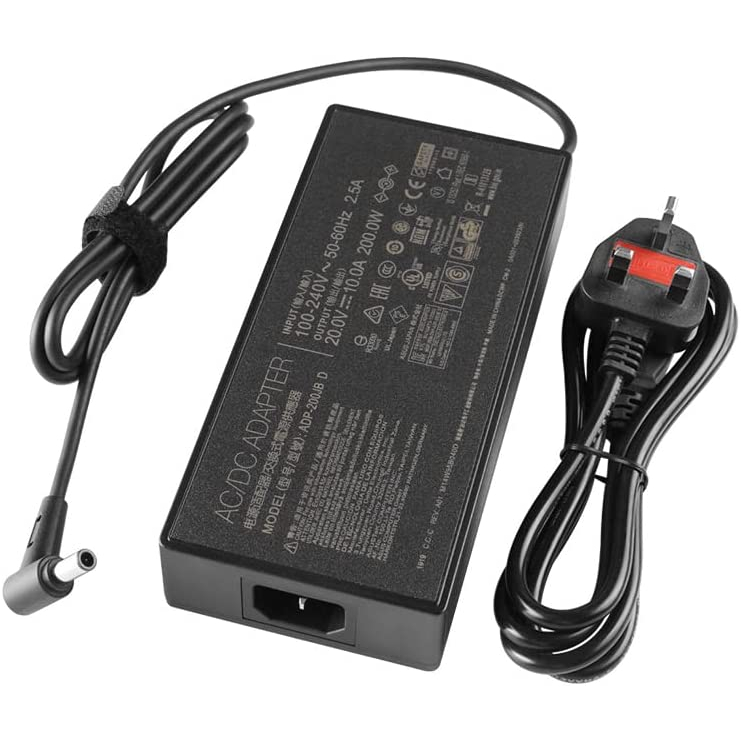 20V 10A 200W Laptop Power Charger Adapter Compatible with Asus ADP ...