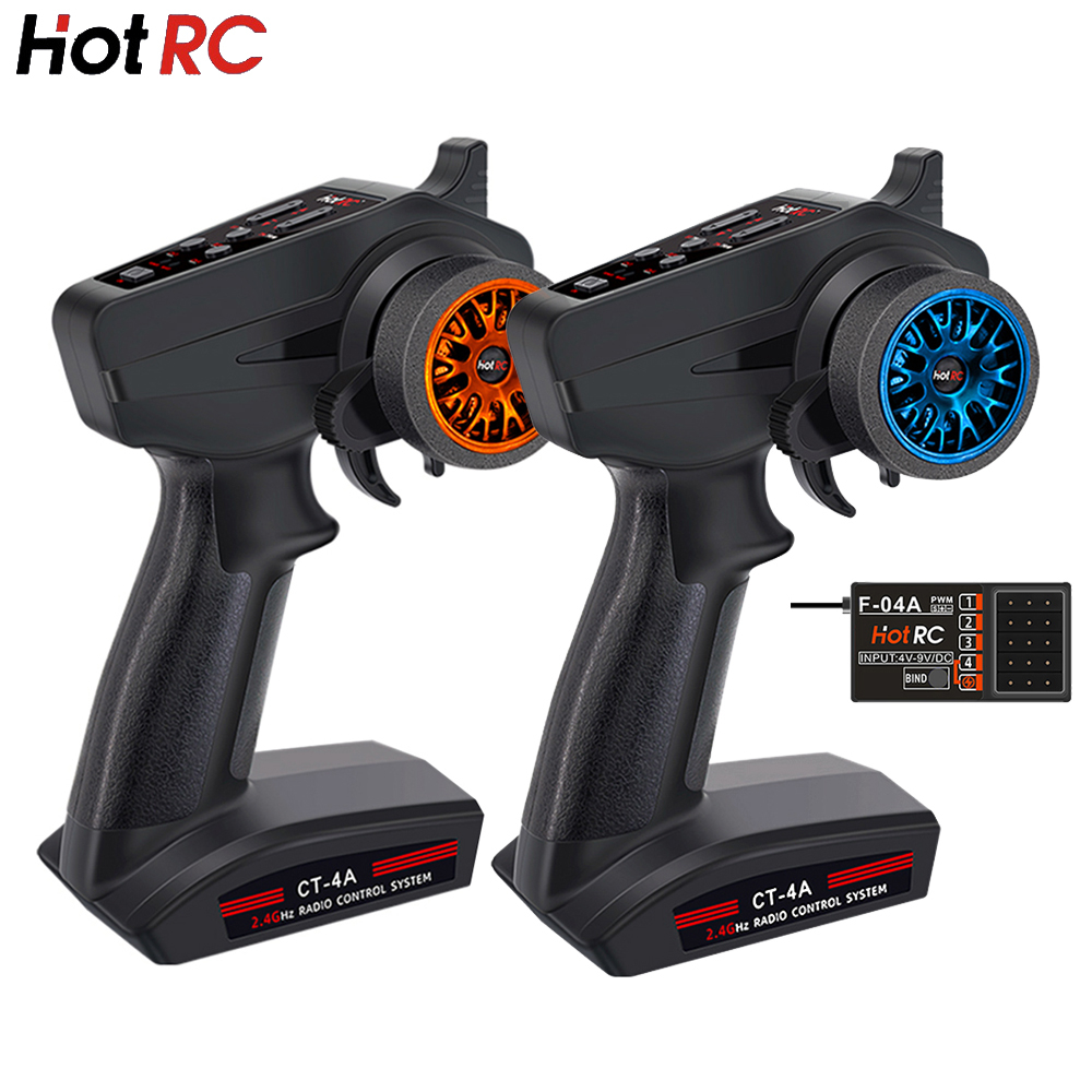 Hotrc Hot rc CT-4A CT4A CT 4A 4-9V 2.4GHz 4CH Transmitter F-04A F04A ...
