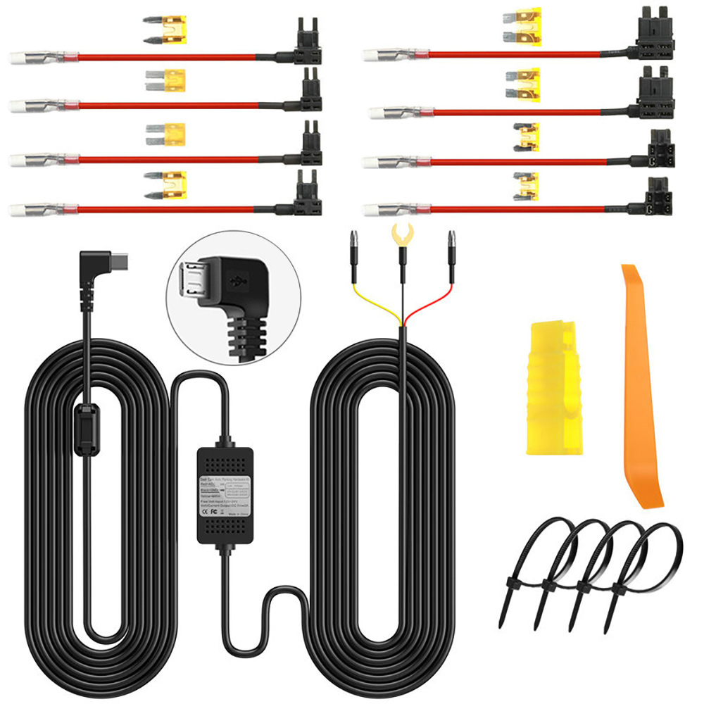 Buck Line 24 Hour Parking Monitoring Hardwire Kit Charging Cable ...