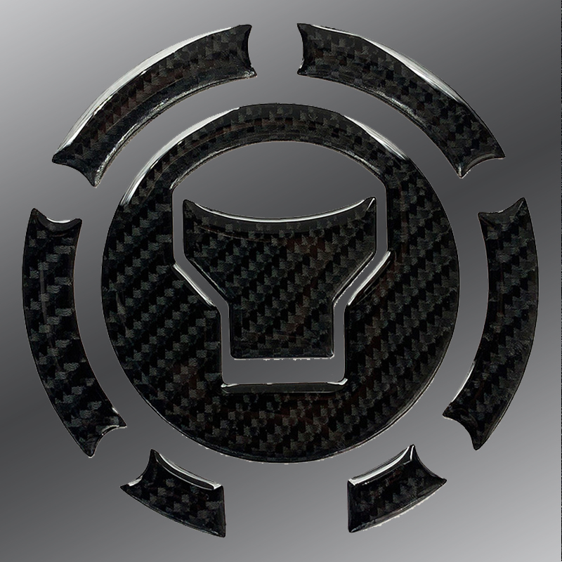 Motorcycle Fuel Tank Cap 3D Carbon Fiber Stickers and Decals For HONDA ...