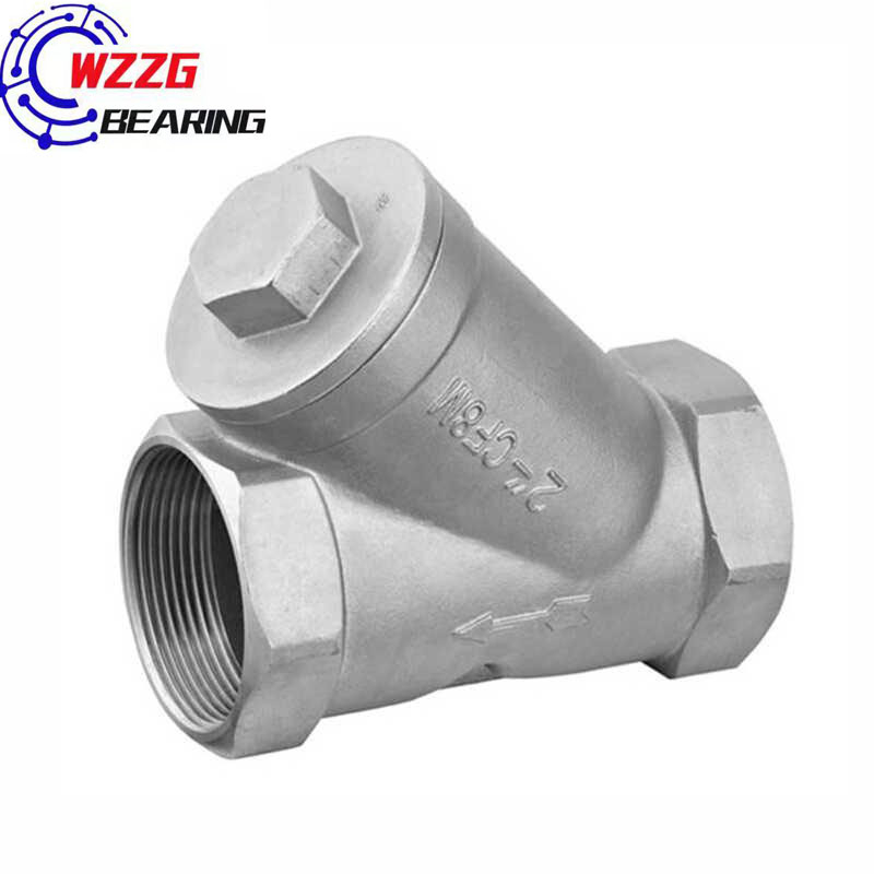304 stainless steel threaded Y-shaped check valve, internal thread ...