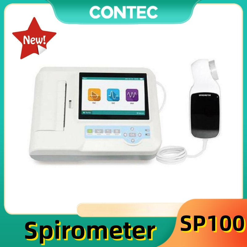 CONTEC SP100 Spirometer portable lung function testing device FVC VC ...