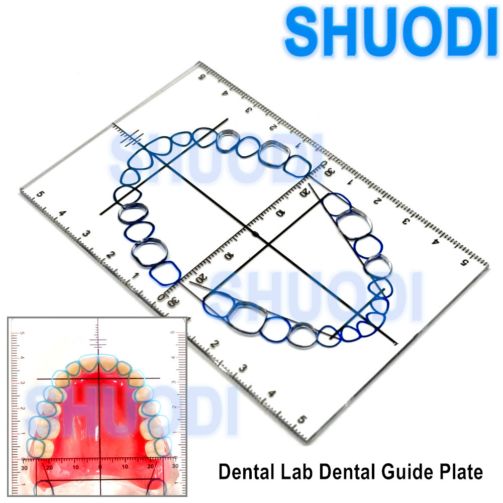 1 pc New Dental Lab Dental Guide Plate Teeth Arrangement on Denture ...