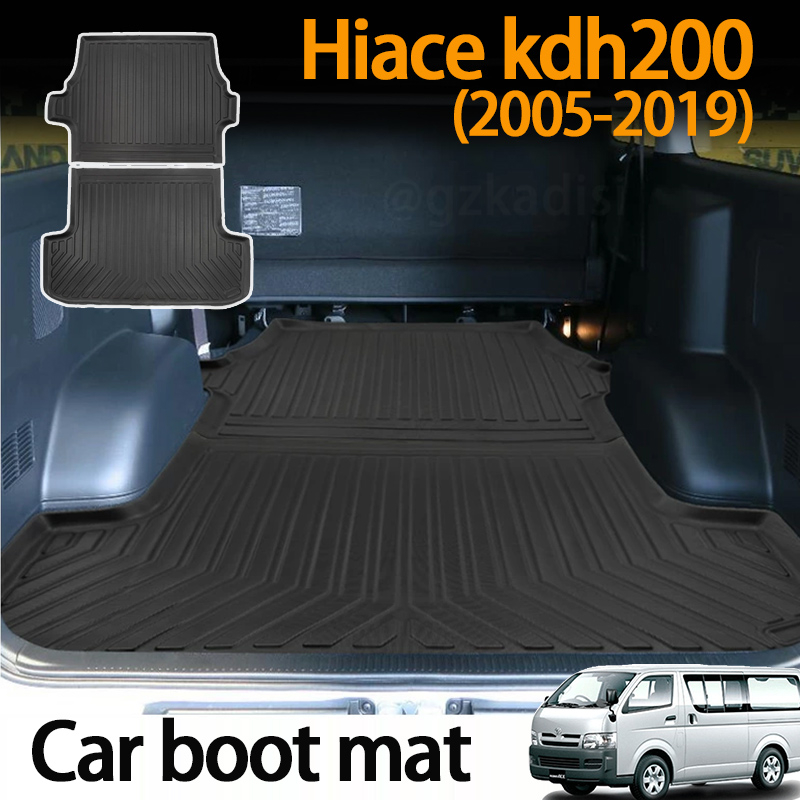 Boot mat hiace kdh200 (2004-2019) hiace commuter TPE car mat carpet ...