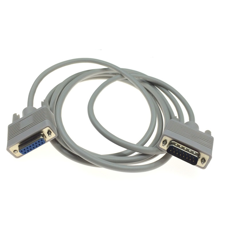 3m Industrial-grade DB15 Male to Female Serial Cable Gold Plated ...