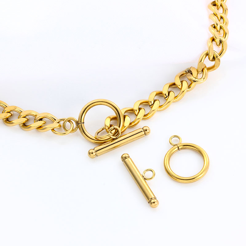 2Sets/Lot Classic OT Clasp For Necklace Bracelet Making Stainless Steel ...