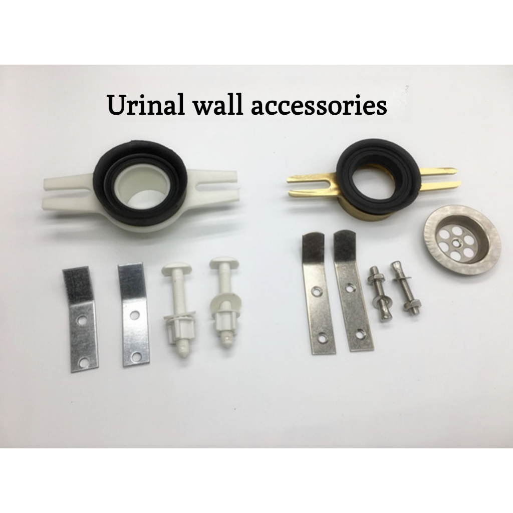 Wall mounted urinal wall horizontal drainage connection accessories ...