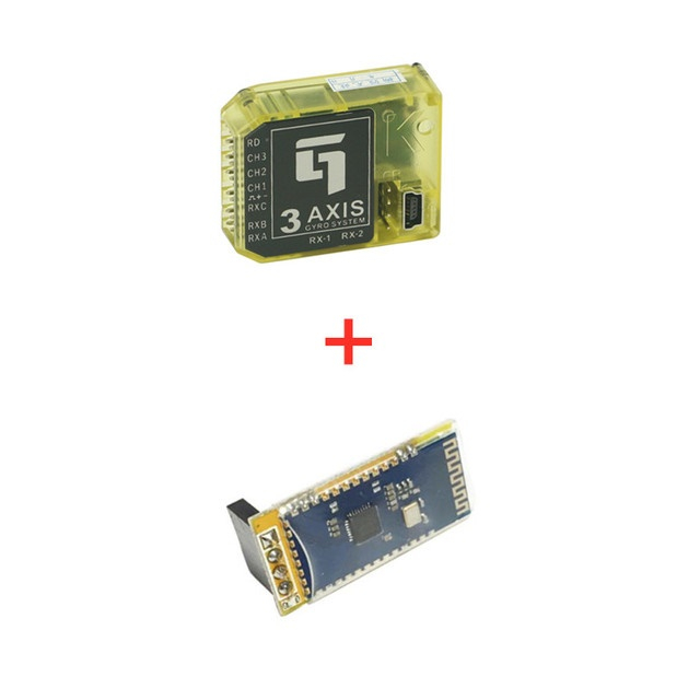 KBAR Gyro MINI K-BAR YELLOW three-axis gyroscope 3 Axis Gyro Flybar For ...