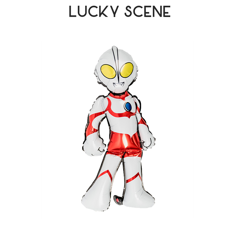 Cartoon Ultraman Aluminum Film Balloon Boxing Standing Ultraman ...