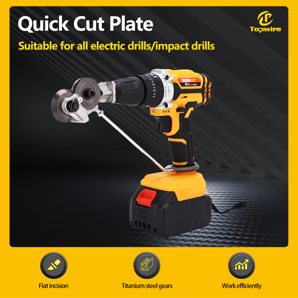 Topwire Thin Plate Cutting Machine Drill Bit Adapter/Thin Zinc Plate ...