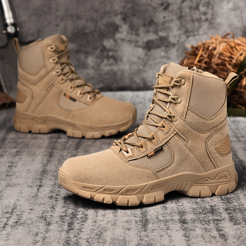 Men's Tactical Boots Lightweight Combat Boots Special Forces Military ...