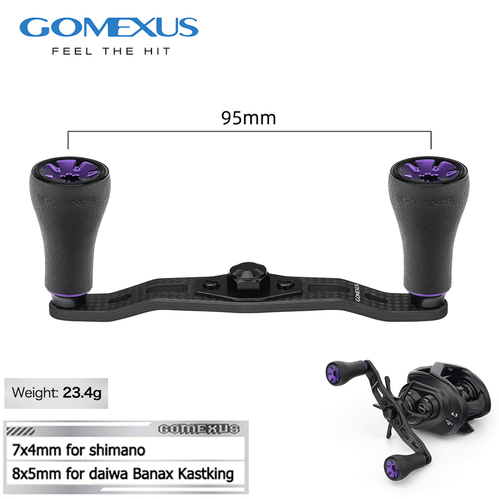 Gomexus 95mm Finesse Carbon Handle Upgraded for Shimano BASS ONE XT ...