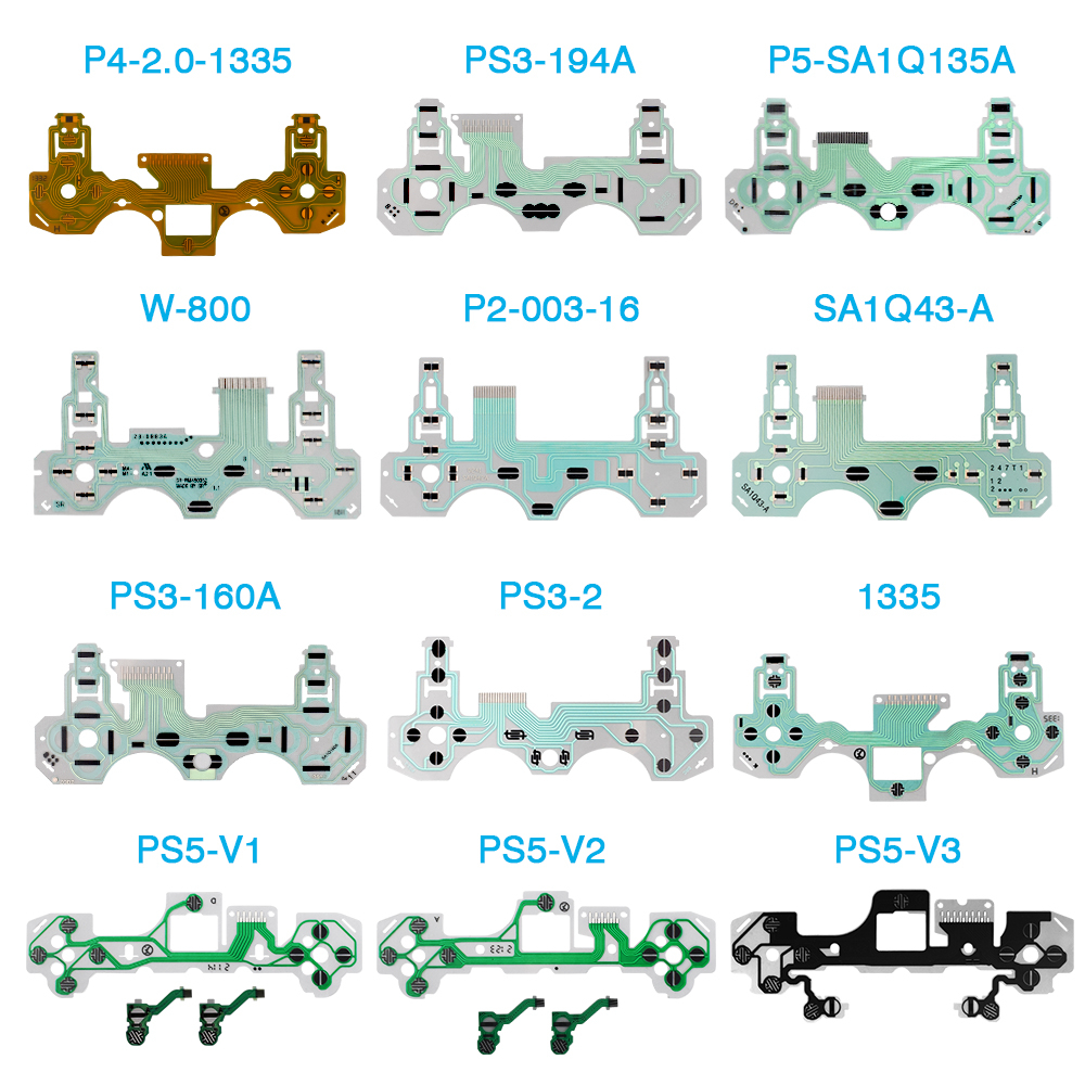 Buttons Ribbon Circuit Board for PS3 PS4 Pro Slim JDM 030 040 055 ...