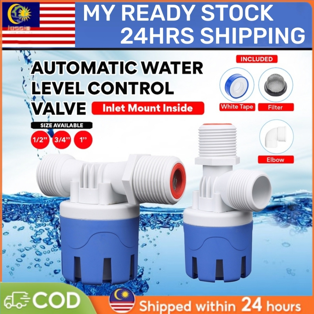 【READY STOCK】Automatic Water Level Control Valve water tank Float Valve ...