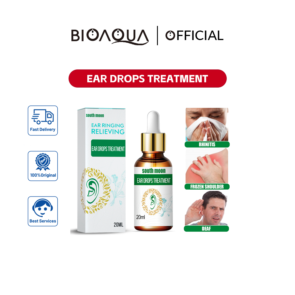 BIOAOUA Tinnitus liquid, ear drops, infection treatment cleaning liquid ...