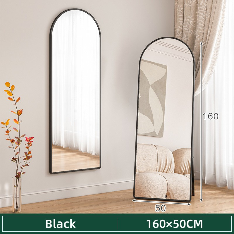 Arch Mirror Stand Bathroom Mirror wall Full Body Mirror Full-Length ...