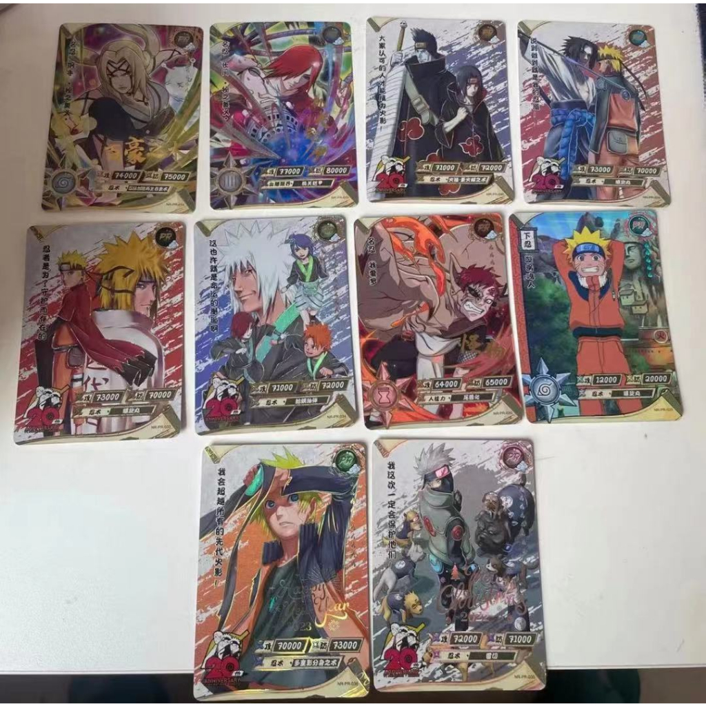Naruto Anime Card PR Whole Set 10 Cards | Shopee Malaysia