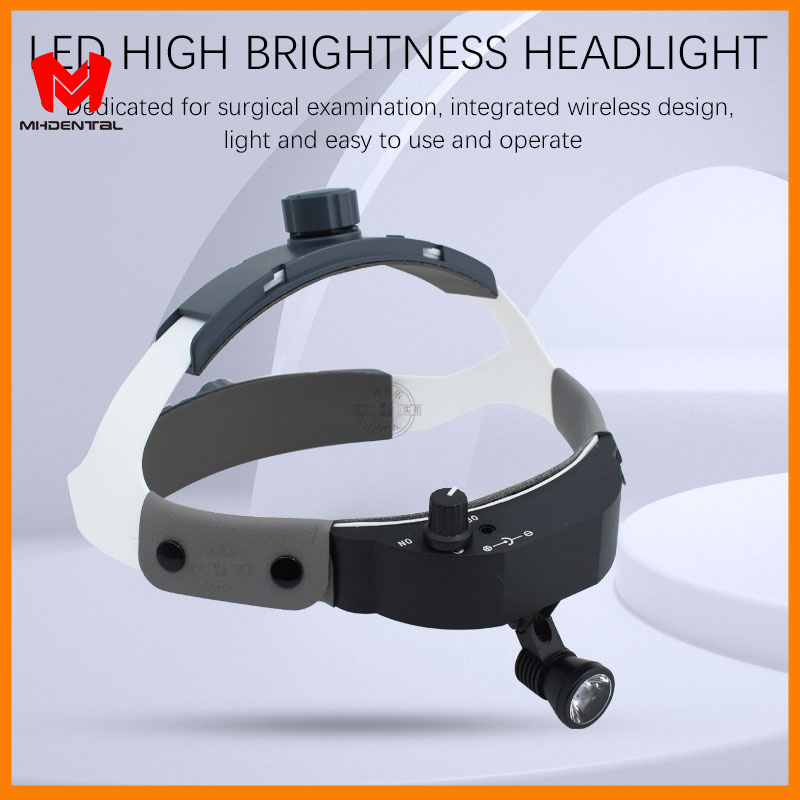 New High quality Dental LED Surgical Headlight 2W Headband Light Lamp ...