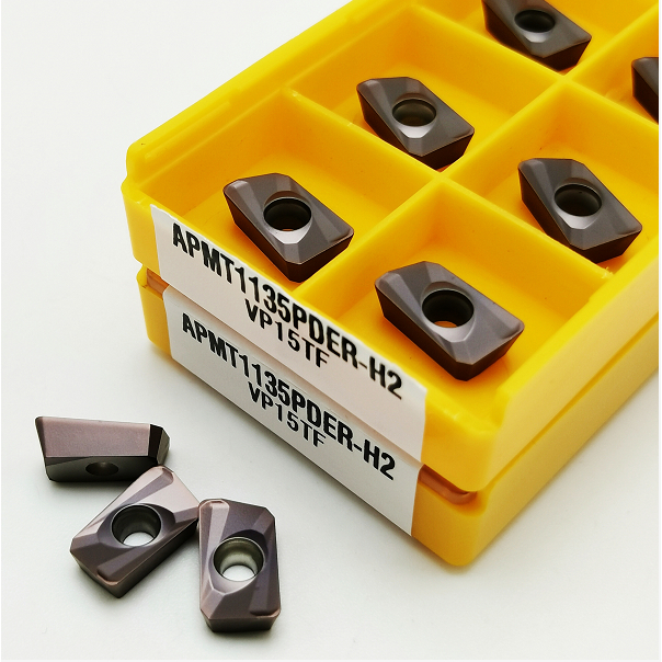 10pcs APMT1135PDER H2 VP15TF Carbide Insert Milling Cutter APMT 1135 ...