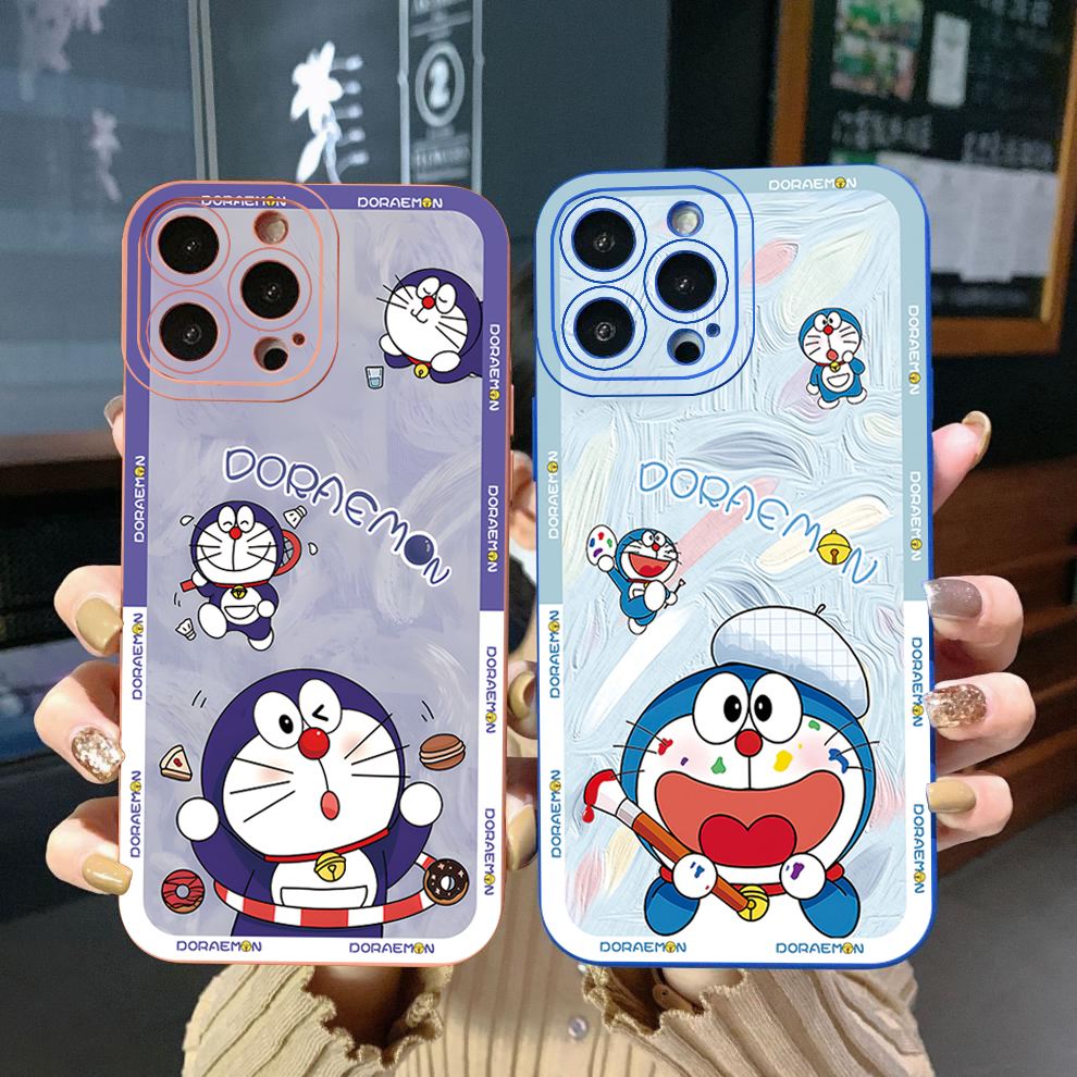 for Xiaomi Redmi Note 13 4G 12 12S 13C Pro 5G 9S 9A 12C Cute Doraemon ...