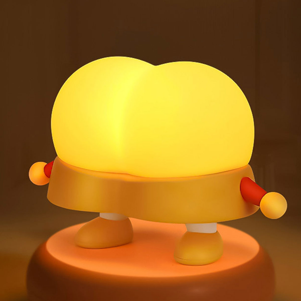 Lampu Tidur Rechargeable Small Duck Night Light Cute Cartoon Duck Touch ...
