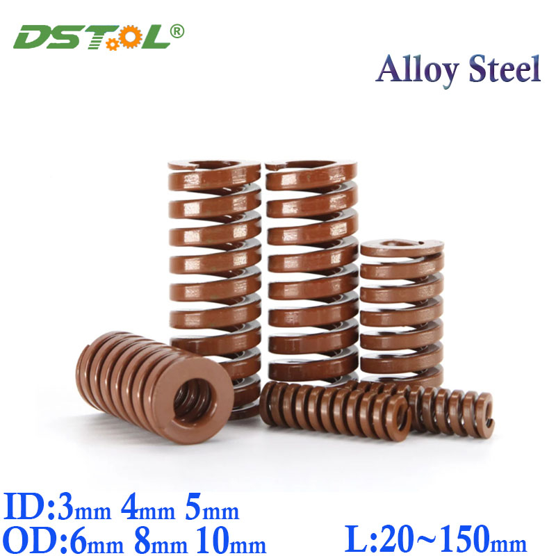 Heavy Load Die Mold Springs Brown Compression Spring Outer Diameter 6mm ...