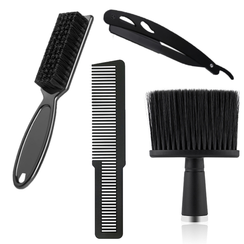Professional Beard & Mustache Grooming Kit With Razor And Brush , Men’s ...