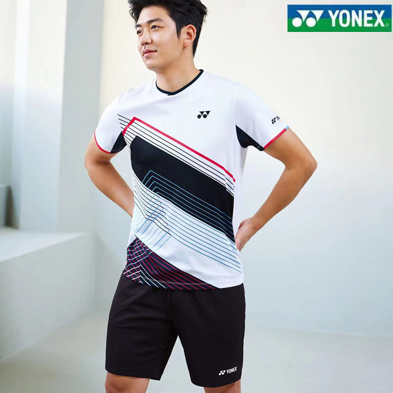 YONEX Badminton Jersey Men's and Women's Short Sleeve Quick Drying and Sweat-absorbing Primary ...