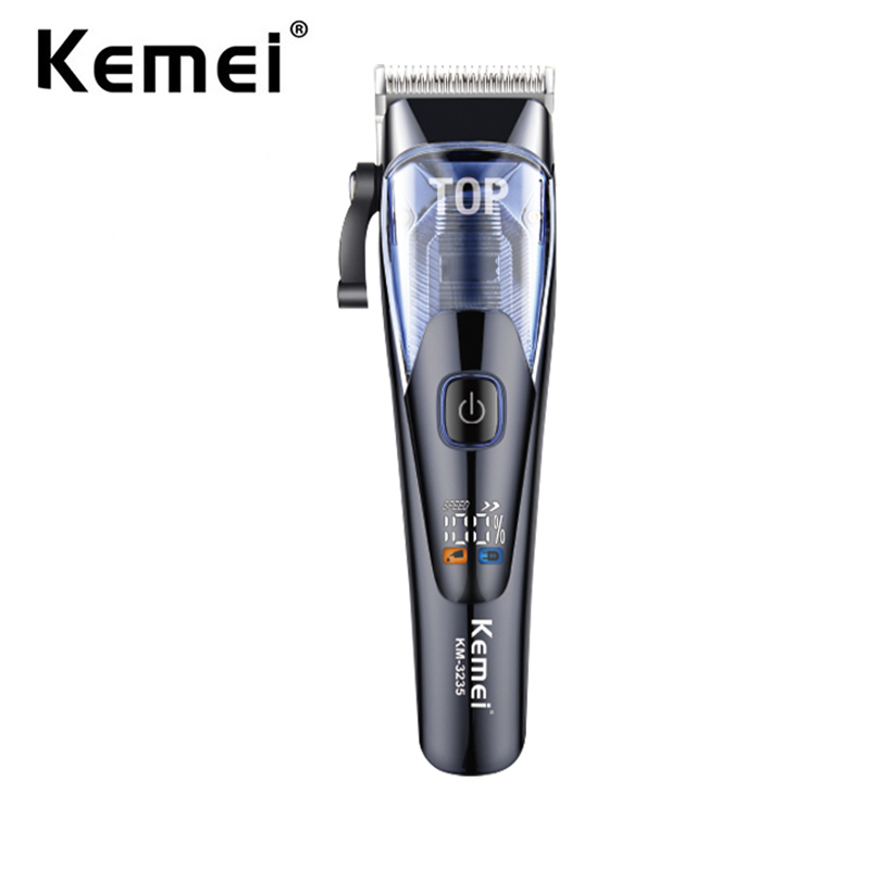 Kemei Powerful Cordless Hair Clipper Barber Precision Flawless Fade ...