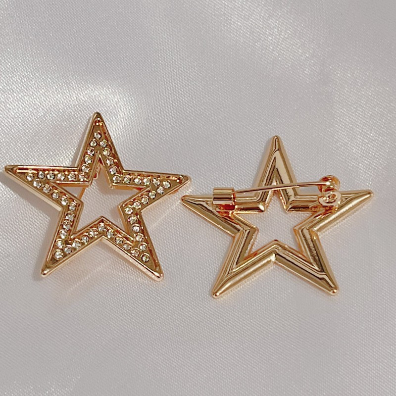 Star Brooch/Rhinestone Brooch/Cheap Brooch/Brooch Wholesale Alloy ...