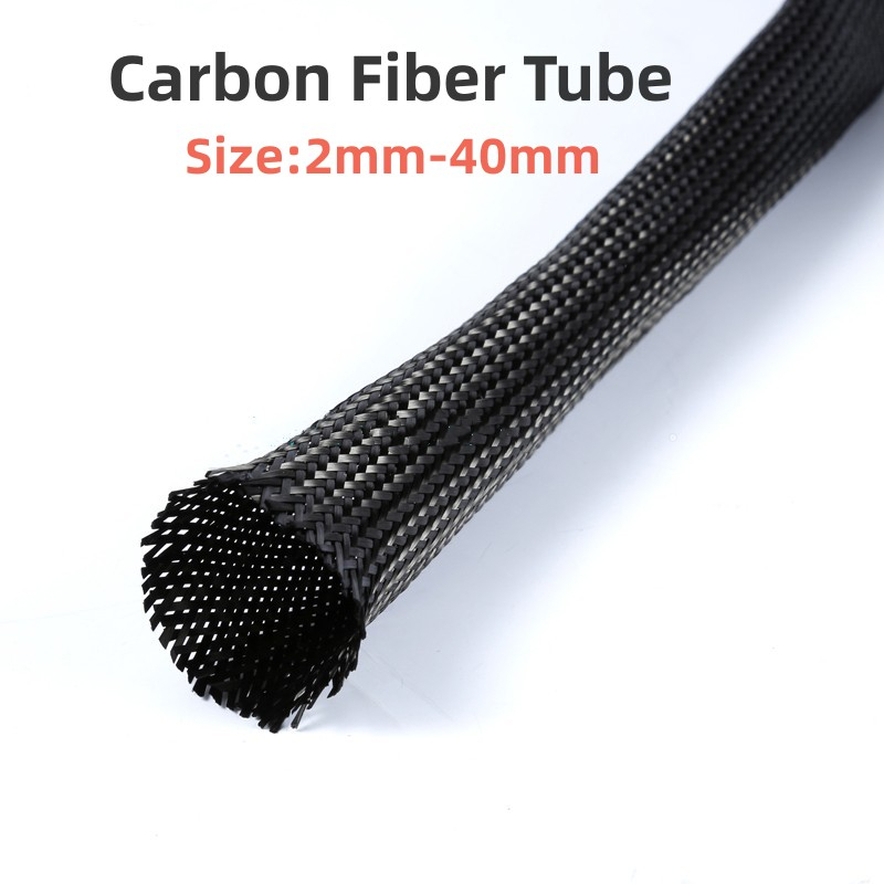 Carbon Fiber Tube 2MM-40MM High-Temperature Resistant 650 Degree ...
