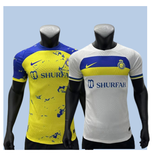 Al Nassr Jersey 23 24 Al Nassr Jersey Player Edition Football Jersey High Quality Football Shirt