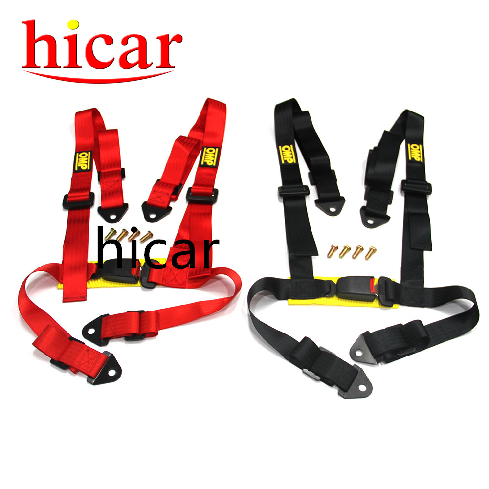 OMP 2 inch 4 point clip on type racing safety belt | Shopee Malaysia