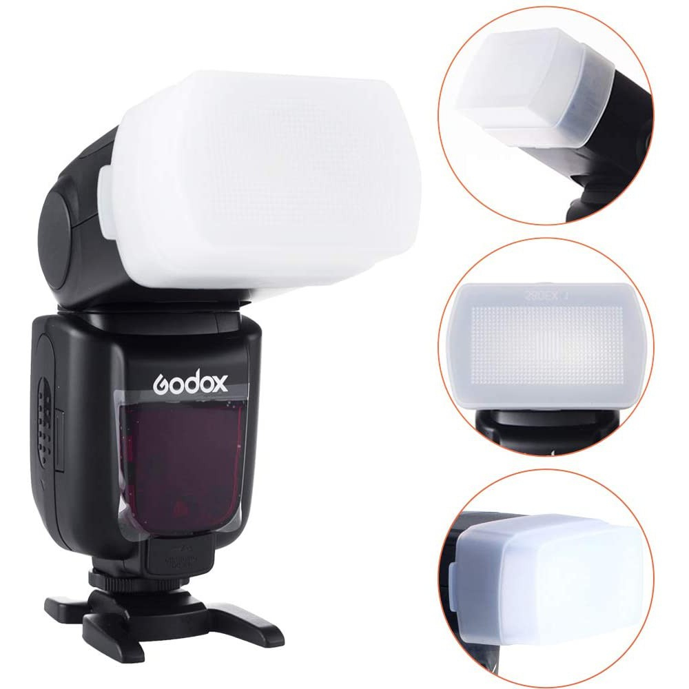 Bounce Flash Soft Diffuser Dome Cover for Godox TT600 TT685 TT685II ...