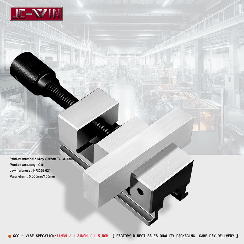 JCWIN High Precision 1.3/1.5 Inch Right Angle Vice Grinder - CNC Vise ...