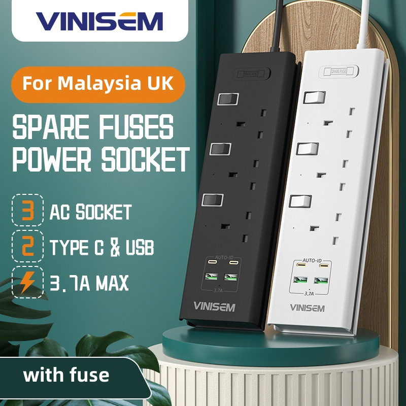 New Power Socket Independent Switching Power Expansion 3-Pin Socket ...