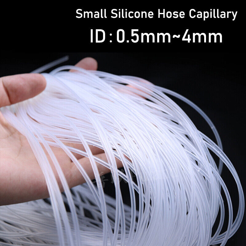 10 Meter Food Grade Silicone Tube Hose ø 0.5mm~7mm Clear Soft Rubber ...