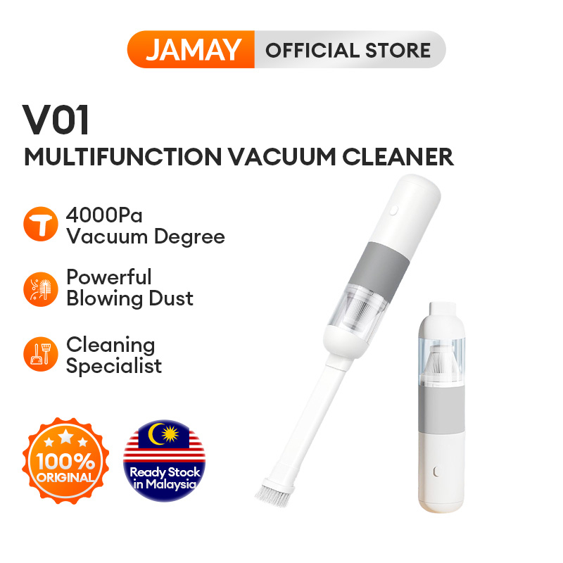 JAMAY Portable Vacuum Cleaner Mini Wireless Cordless Home Car Wireless ...