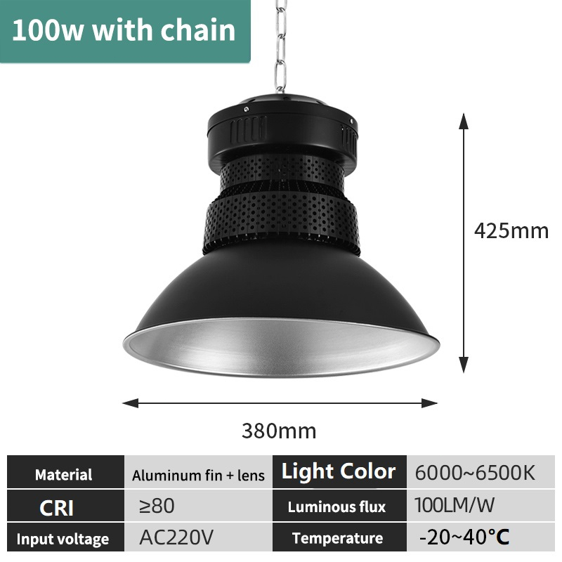 CANMEIJIA LED High Bay Light 100W 150W 200W Super Bright Waterproof ...