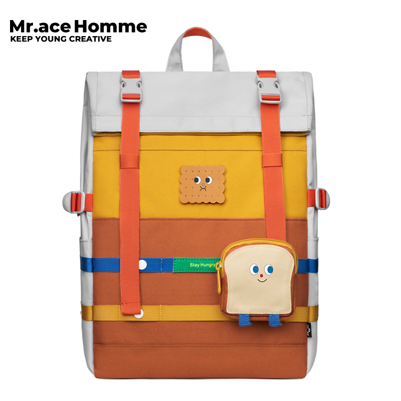 Mr. ace Homme Foodie Series High-Capacity Travel Laptop Backpack of Man ...