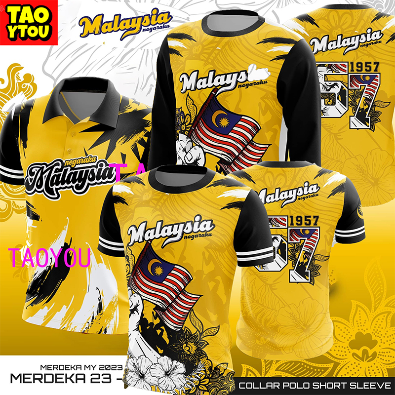 VISIT MALAYSIA 2025 COLLECTION BLUE RED MERDEKA 2025 MERDEKA 67 SHIRTS ...