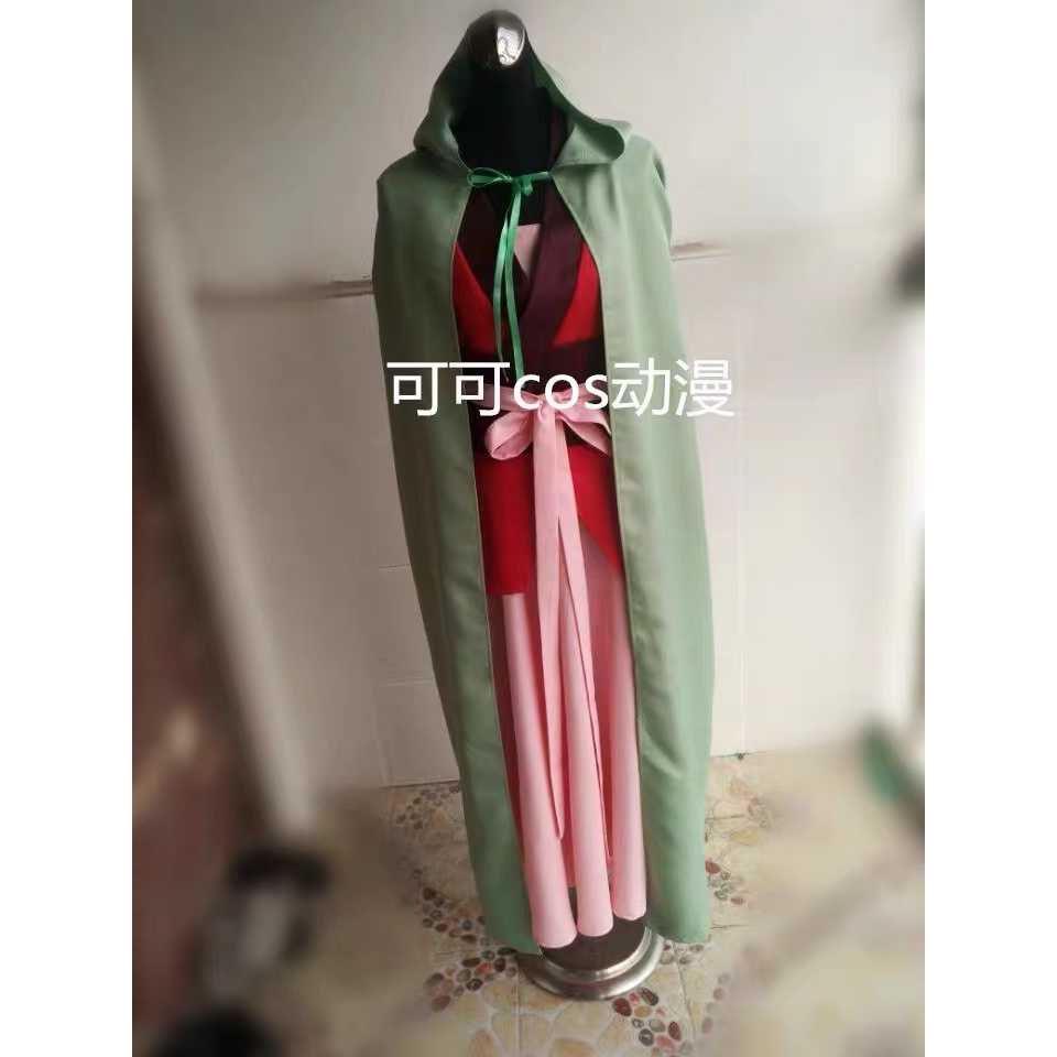 Anime Akatsuki no Yona Princess Yona of the Dawn Princess Dress Cloak ...