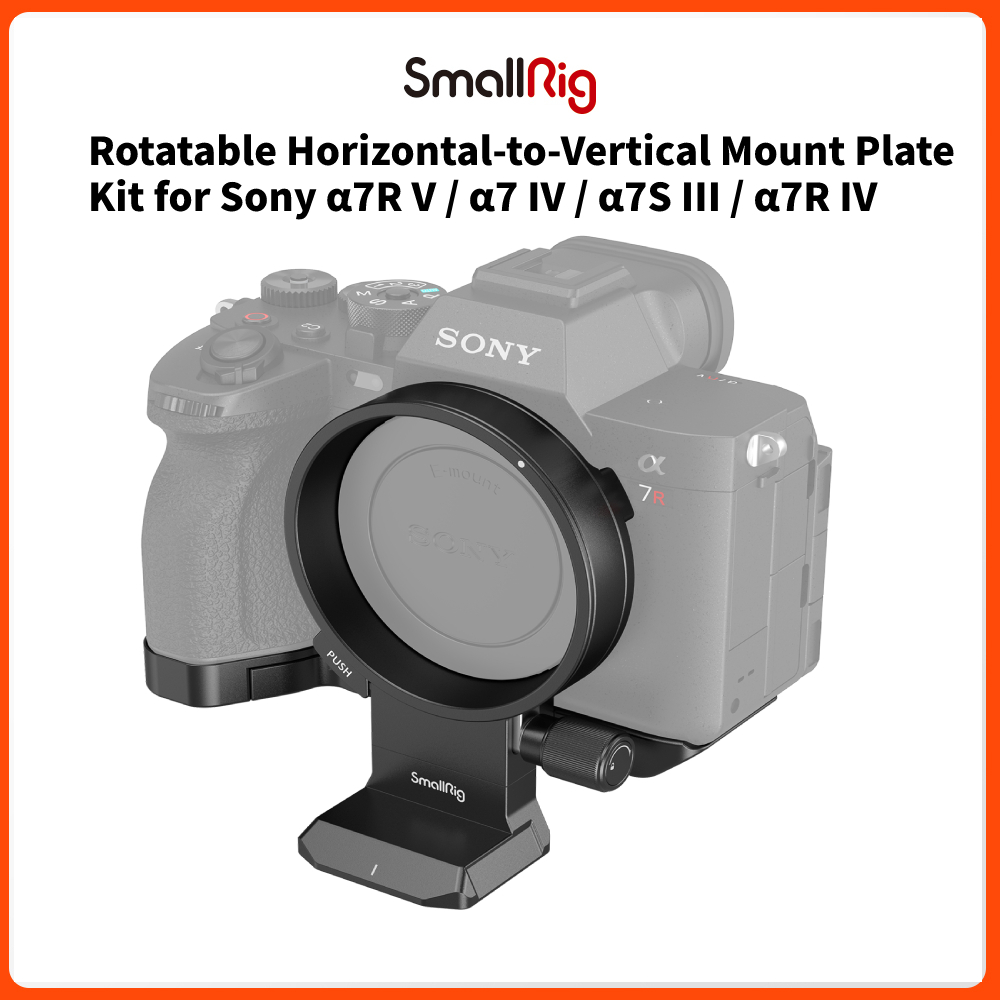 SmallRig Rotatable Horizontal-to-Vertical Mount Plate Kit for Sony ...