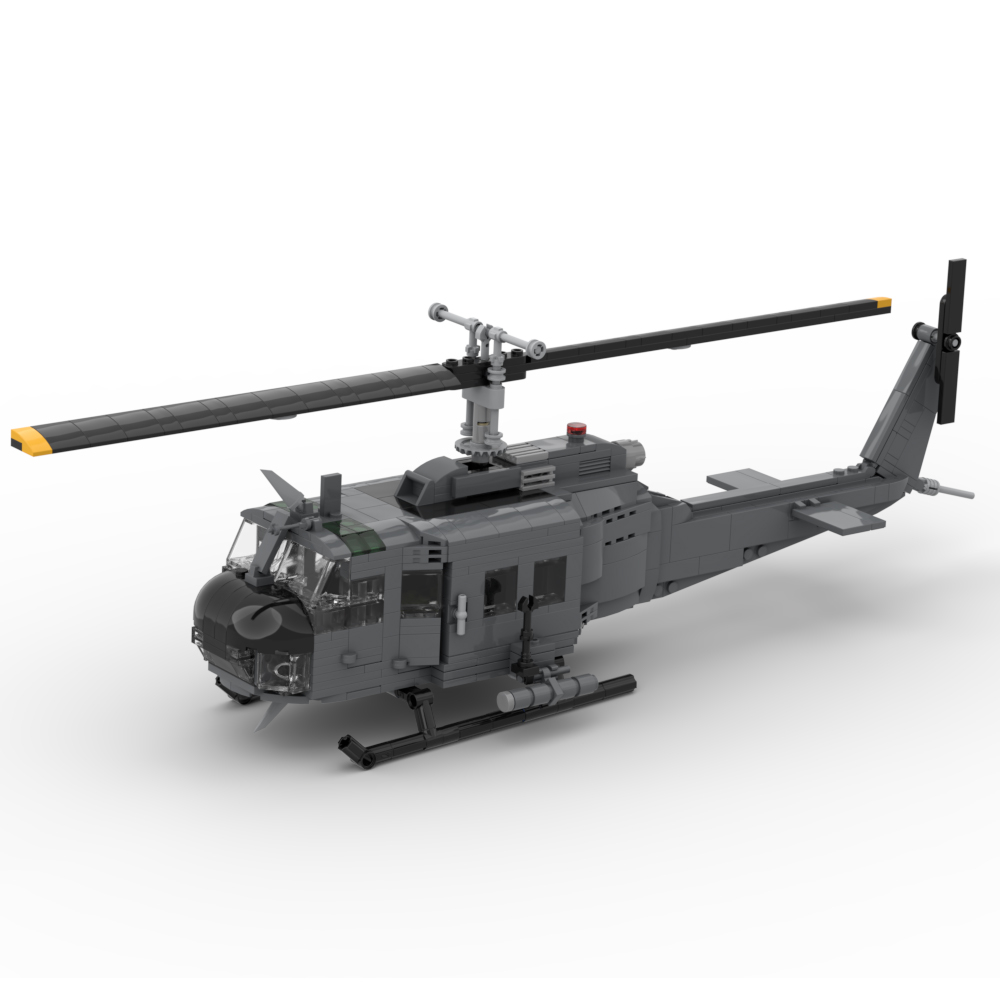 MOC-93333 The Bell UH-1 Iroquois "Huey" Utility Military Helicopter ...