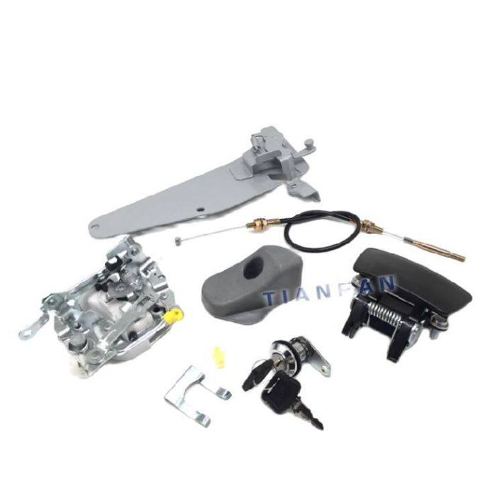 Hitachi Excavator parts ZAX200-6 Cab Door Lock Assembly external ...